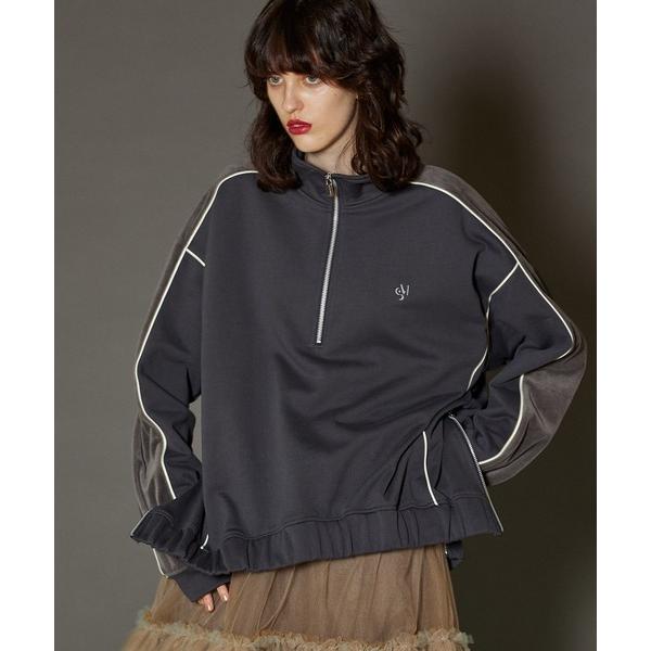 『セール実施中』参考価格：16，940円発売時期：2023年09月コンディション：C（やや使用感あり）使用感があり、やや気になる傷や汚れがあるアイテム全体的：色あせ参考商品名：Side Line Half Zip Sweat/サイドラインハ...