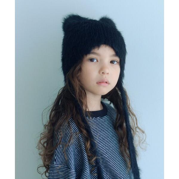 ZOZO問い合わせ番号:101796494ショップ:green label relaxing，グリーンレーベル リラクシングブランド:green label relaxing，グリーンレーベルリラクシング商品名:ネコミミ ビーニー / ニッ...