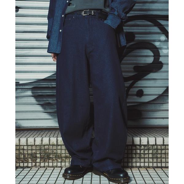 『セール実施中』ZOZO問い合わせ番号:101796834ショップ:improves，インプローブスブランド:improves，インプローブス商品名:9.5oz デニム バレルレッグ ジーンズカテゴリ:パンツ>デニムパンツブランド品番...