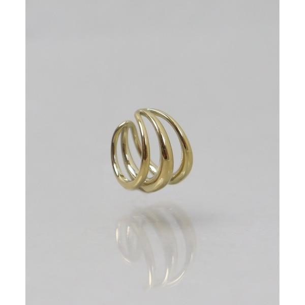 ZOZO問い合わせ番号:101797060ショップ:KU-CROISSANT，クークロワッサンブランド:ieLS，イエルズ商品名:金属アレルギー対応「ieLS」ステンレス　スリーラインイヤカフカテゴリ:アクセサリー>イヤーカフブランド...