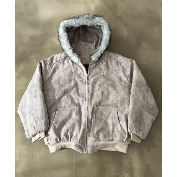 『セール実施中』ZOZO問い合わせ番号:101797134ショップ:Auntie Rosa，アンティローザブランド:BLANK HOTEL，ブランクホテル商品名:Faux Fur Hooded Short Jacket   /   ファーフ...