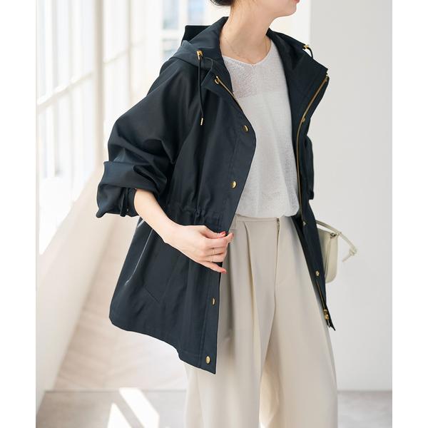 ZOZO問い合わせ番号:101797329ショップ:Spick &amp; Span，スピック アンド スパンブランド:Spick &amp; Span，スピックアンドスパン商品名:撥水ツイルフーディーブルゾンカテゴリ:ジャケット/アウター...