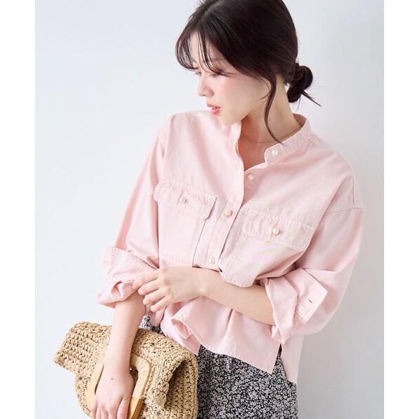 ZOZO問い合わせ番号:101797415ショップ:le.coeur blanc，ルクールブランブランド:le.coeur blanc，ルクールブラン商品名:スタンドネックパールボタンシャツカテゴリ:トップス>シャツ/ブラウスブランド...