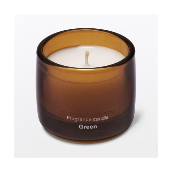 ZOZO問い合わせ番号:101797664ショップ:無印良品，ムジルシリョウヒンブランド:無印良品，ムジルシリョウヒン商品名:フレグランスキャンドル　グリーン　Ｓカテゴリ:インテリア>キャンドルブランド品番:4550584933318...