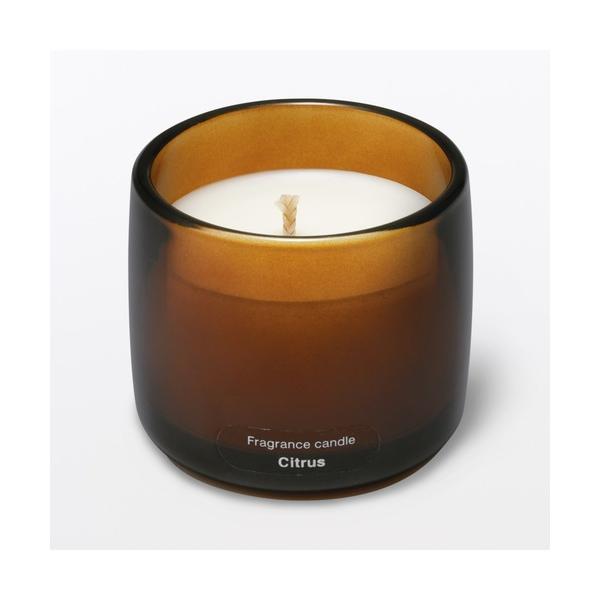ZOZO問い合わせ番号:101797668ショップ:無印良品，ムジルシリョウヒンブランド:無印良品，ムジルシリョウヒン商品名:フレグランスキャンドル　シトラス　Ｍカテゴリ:インテリア>キャンドルブランド品番:4550584933356...