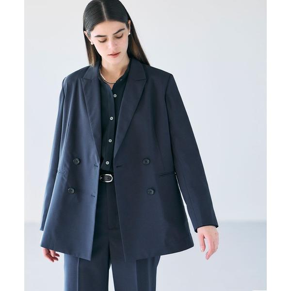 『タイムセール実施中』ZOZO問い合わせ番号:101797849ショップ:N.O.R.C，ノークブランド:N.O.R.C，ノーク商品名:ピークドラペルダブルジャケット【CLEAN MOTION】カテゴリ:ジャケット/アウター>その他ア...