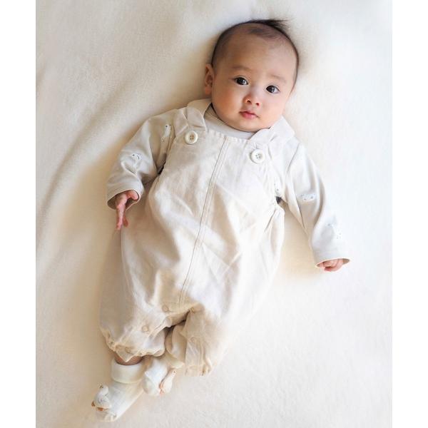 ※このアイテムは返品・交換対象外商品です。ZOZO問い合わせ番号:101798149ショップ:DADWAY，ダッドウェイブランド:DADWAY，ダッドウェイ商品名:mocmof くま耳ぷっくりサロペットカテゴリ:ママ＆ベビー>その他ベ...