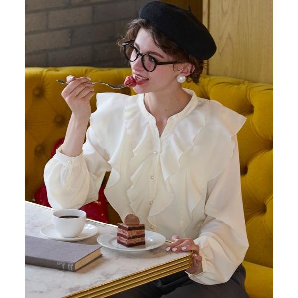 ZOZO問い合わせ番号:101798413ショップ:BONLECILL，ボンルシールブランド:BONLECILL noir，ボンルシールノワール，BONLECILL，ボンルシール商品名:【BONLECILL noir】パールボタンスキッパー...