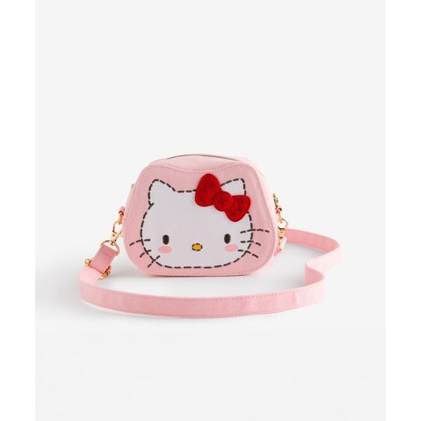 ZOZO問い合わせ番号:101798589ショップ:Cath Kidston，キャス キッドソンブランド:Cath Kidston，キャスキッドソン商品名:Cath Kidston × Hello Kitty フェイスキャンバスキッズポシェ...