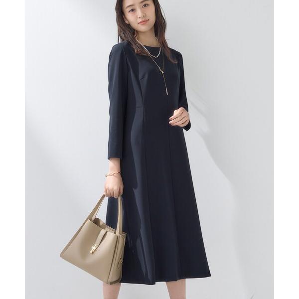 ZOZO問い合わせ番号:101798669ショップ:INDIVI，インディヴィブランド:INDIVI，インディヴィ商品名:【上品光沢／セレモニー／SETUP可能】スタイルUPワンピースカテゴリ:ワンピース/ドレス>ワンピースブランド品...