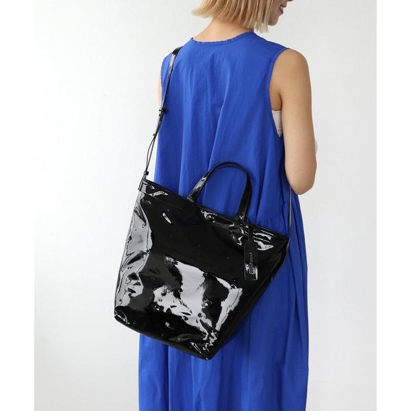 ZOZO問い合わせ番号:101798802ショップ:Three Four Time，スリーフォータイムブランド:Three Four Time，スリーフォータイム商品名:エナメルドット刺繍2WAYトートカテゴリ:バッグ>トートバッグブ...