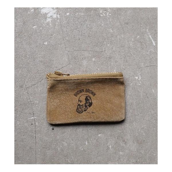 ZOZO問い合わせ番号:101798904ショップ:THE FRIDAY，ザフライデイブランド:BrownBrown，ブラウンブラウン商品名:【BrownBrown】ブラウンブラウン/ P，S Mr.Brown コインケースカテゴリ:財布/...
