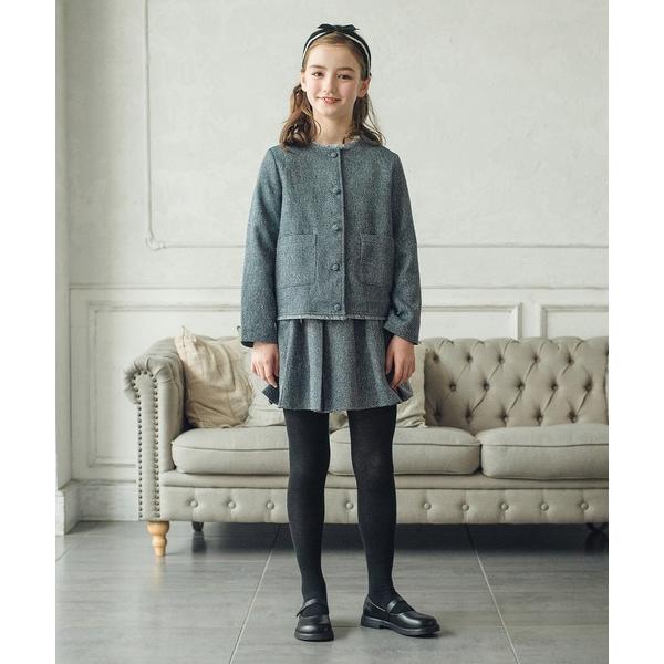 ZOZO問い合わせ番号:101799245ショップ:perky room，パーキールームブランド:DRESCCO，ドレスコ，perky room，パーキールーム商品名:フリンジブレザー＆フレアスカートセットアップカテゴリ:フォーマルスーツ/...