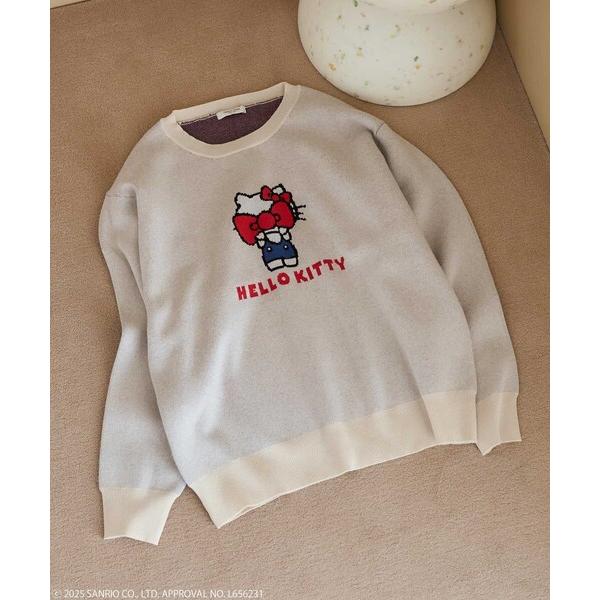 参考価格：7，997円発売時期：2025年01月コンディション：B（目立つ使用感なし）使用感が少ない、または気にならないアイテム袖：ほつれ前身頃：色移り参考商品名：SANRIO/サンリオ 'HELLO KITTY' ジャガードニット/ ハロ...