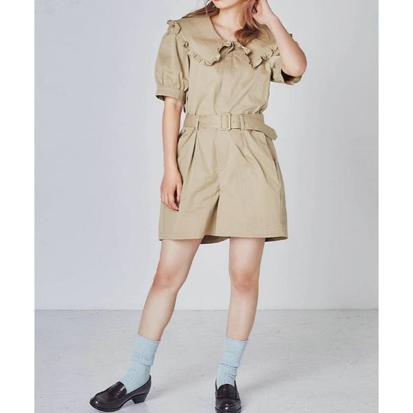 『タイムセール実施中』参考価格：18，480円発売時期：2024年04月コンディション：C（やや使用感あり）使用感があり、やや気になる傷や汚れがあるアイテム留め具：ほつれ付属品：ベルト参考商品名：コットンセーラーカラーオールインワン参考品番...