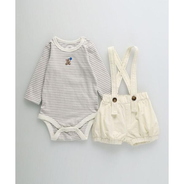 ※このアイテムは返品・交換対象外商品です。ZOZO問い合わせ番号:101830733ショップ:branshes，ブランシェスブランド:branshes，ブランシェス商品名:【ベビー/セット】サロペット＆ボディスーツカテゴリ:ママ＆ベビー&g...