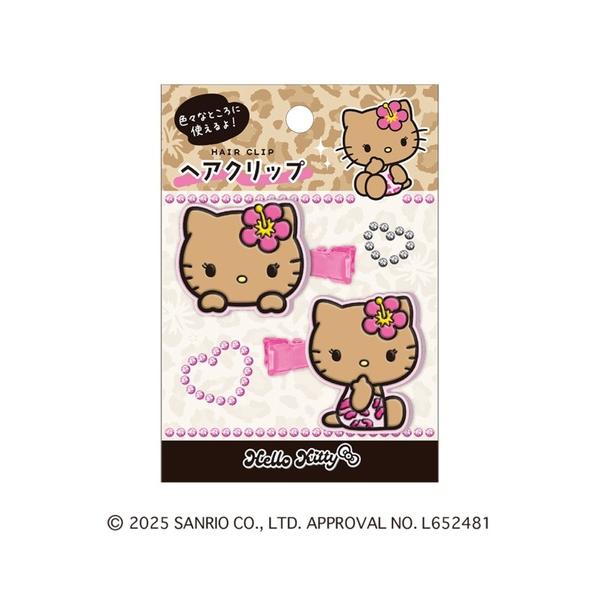 ZOZO問い合わせ番号:101830744ショップ:WEGO，ウィゴーブランド:sanrio，サンリオ，WEGO，ウィゴー商品名:WEGO/ハローキティ ヘアクリップ(日焼けデザイン)カテゴリ:ヘアアクセサリー>バレッタ/ヘアクリップ...