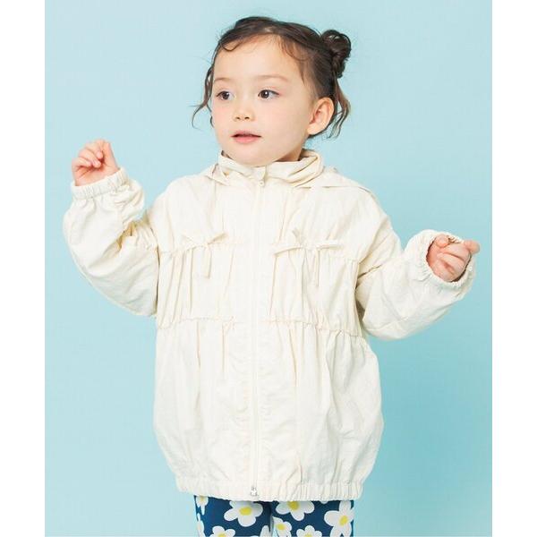 ZOZO問い合わせ番号:101830878ショップ:F.O.Online Store，エフオーオンラインストアブランド:BREEZE，ブリーズ商品名:リボンシャーリングウィンドブレーカー_ジュニア対応カテゴリ:ジャケット/アウター>ナ...