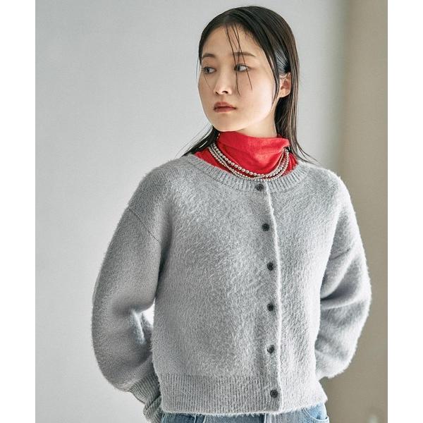 『セール実施中』ZOZO問い合わせ番号:101830940ショップ:LEPSIM，レプシィムブランド:LEPSIM，レプシィム商品名:7ゲージ袖リブシャギーカーディガン　627004カテゴリ:トップス>カーディガン/ボレロブランド品番...