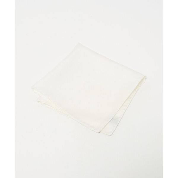 ZOZO問い合わせ番号:101831103ショップ:UNITED ARROWS，ユナイテッドアローズブランド:UNITED ARROWS，ユナイテッドアローズ商品名:ツイル ホワイト チーフカテゴリ:フォーマルスーツ/小物>ポケットチ...