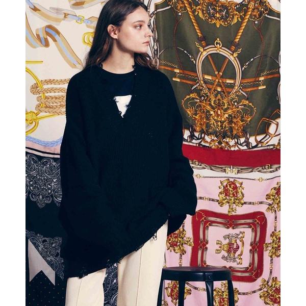 『セール実施中』参考価格：19，800円発売時期：2022年01月コンディション：B（目立つ使用感なし）使用感が少ない、または気にならないアイテム袖：汚れ参考商品名：《ユニセックスアイテム》プライムオーバークレイジークラッシュ畦Vネックニッ...