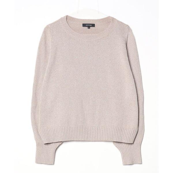 参考価格：19，800円発売時期：2025年02月コンディション：A（使用感なし）数回使用した程度で使用感が感じられないアイテム参考商品名：【アンサンブル可能/ラメ調】シャイニーセミラグランプルオーバーニット参考品番：153-12255-2...