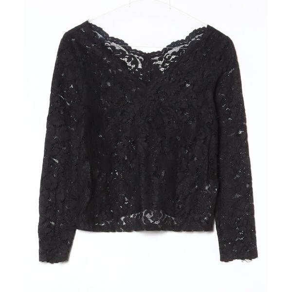 『セール実施中』参考価格：8，690円発売時期：2017年09月コンディション：C（やや使用感あり）使用感があり、やや気になる傷や汚れがあるアイテム前身頃：汚れ全体的：色あせ参考商品名：レーススカラップブラウス◆参考品番：170517804...