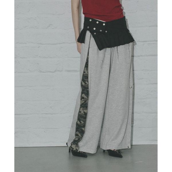 参考価格：6，600円発売時期：2025年02月コンディション：A（使用感なし）数回使用した程度で使用感が感じられないアイテム参考商品名：サイド切り替え迷彩２WAYスウェットルーズパンツ参考品番：SGIZI256004【商品に関する注意事項...