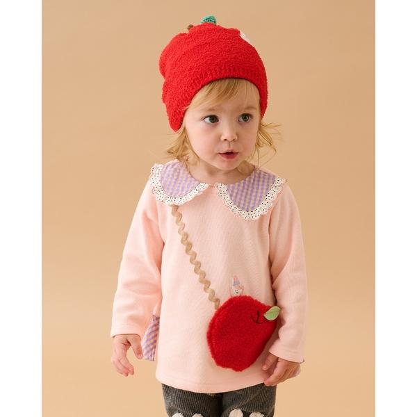 『セール実施中』ZOZO問い合わせ番号:101862995ショップ:sense of wonder，センスオブワンダーブランド:baby cheer，ベイビーチアー商品名:りんごポシェットトレーナーカテゴリ:トップス>スウェットブラン...