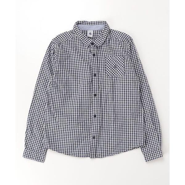 コンディション：A（使用感なし）数回使用した程度で使用感が感じられないアイテムZOZO問い合わせ番号:101888604ショップ:ZOZOUSED，ゾゾユーズドブランド:PETIT BATEAU，プチバトー商品名:【KIDS】チェック柄長袖...