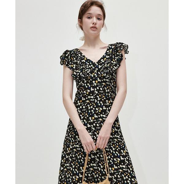 『タイムセール実施中』参考価格：16，799円発売時期：2024年06月コンディション：A（使用感なし）数回使用した程度で使用感が感じられないアイテム参考商品名：バタフライスリーブ　デイジープリントワンピース　FX24L260【Fano S...