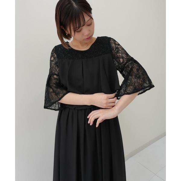 『タイムセール実施中』ZOZO問い合わせ番号:101894472ショップ:nissen，ニッセンブランド:Jolie et Jolie，ジョリーエジョリー商品名:フレアデティールレーススリーブドレスカテゴリ:ワンピース/ドレス>ドレス...