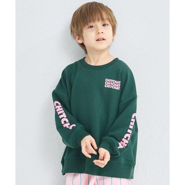 ZOZO問い合わせ番号:101894568ショップ:pairmanon，ペアマノンブランド:pairmanon，ペアマノン，coucou manon，ククゥ マノン商品名:【リンクコーデ】ユニセックス 裏毛 袖プリント 配色 トレーナーカテ...