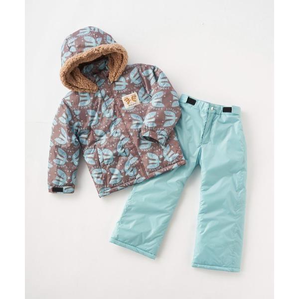 『タイムセール実施中』ZOZO問い合わせ番号:101895060ショップ:Kappa/FILA，カッパ/フィラブランド:marie claire ENFANTS，マリクレールアンファン商品名:サイズ調整付き蝶柄スノースーツカテゴリ:アウトド...