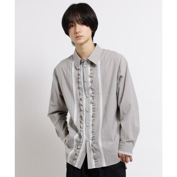ZOZO問い合わせ番号:101895306ショップ:MILK，ミルクブランド:MILKBOY，ミルクボーイ商品名:LACED シャツカテゴリ:トップス>シャツ/ブラウスブランド品番:20261111素材:綿100%原産国:日本カラー:...
