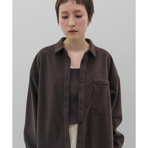 ZOZO問い合わせ番号:101896671ショップ:YARD PLUS/AUNT MARIE'S，ヤードプリュス/アントマリーズブランド:lit，リット，a lit r，ア リトル商品名:Brushed Over Shirtカテゴリ:トップ...