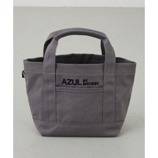 ZOZO問い合わせ番号:101928170ショップ:AZUL BY MOUSSY，アズールバイマウジーブランド:AZUL BY MOUSSY，アズールバイマウジー商品名:ロゴ刺繍ミニトートバックカテゴリ:バッグ>トートバッグブランド品...