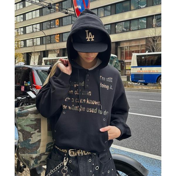 『タイムセール実施中』ZOZO問い合わせ番号:101928248ショップ:kutir，クティールブランド:kutir，クティール商品名:ASSORT HENLEY NECK EYELET DESIGN PARKA／アソートヘンリーネックハト...