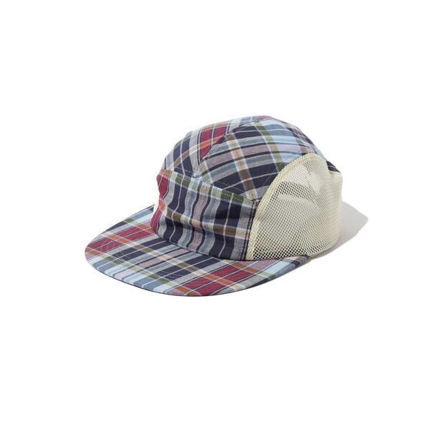 ZOZO問い合わせ番号:101928379ショップ:BEAMS MEN，ビームス メンブランド:BEAMS PLUS，ビームスプラス商品名:5 Panel Mesh Madrasカテゴリ:帽子>キャップブランド品番:38-41-041...