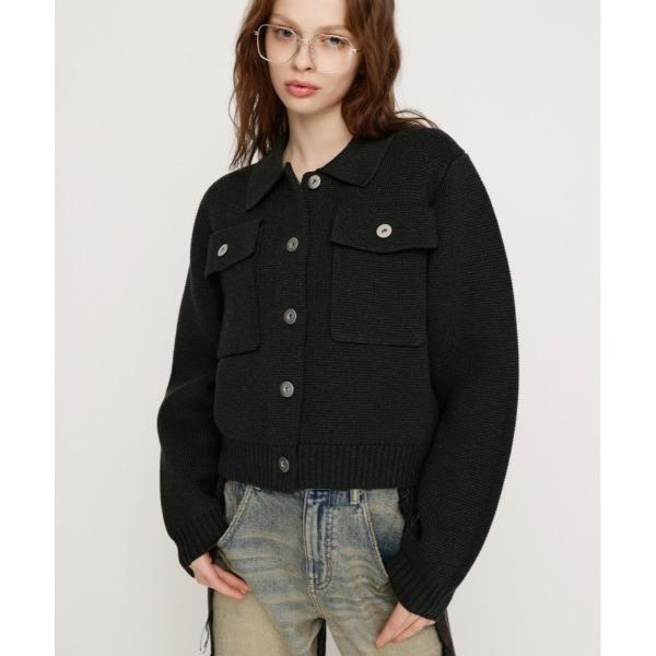 ZOZO問い合わせ番号:101928767ショップ:SLY，スライブランド:SLY，スライ商品名:FRONT BUTTON KNIT C/D フロントボタン ニット カーディガン 冬服 春服カテゴリ:トップス>カーディガン/ボレロブラ...