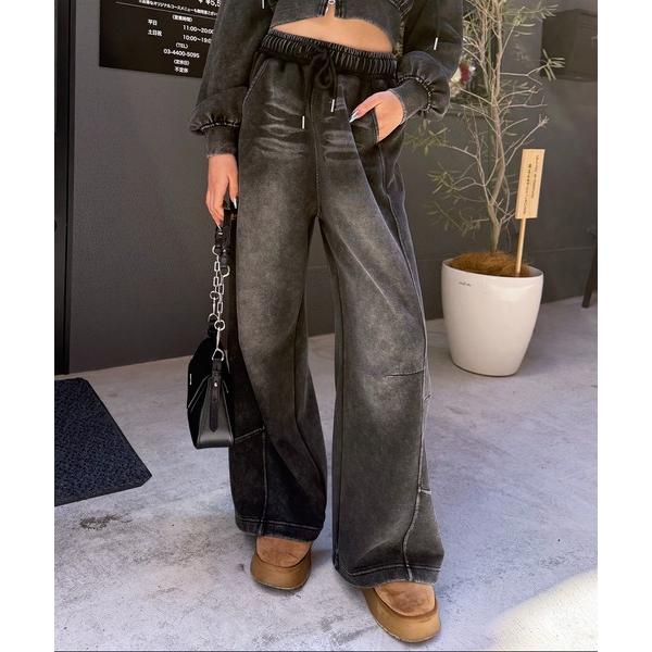 ZOZO問い合わせ番号:101929521ショップ:SPIRALGIRL，スパイラルガールブランド:SPIRALGIRL，スパイラルガール商品名:フロストバイオ加工パンツカテゴリ:パンツ>スウェットパンツブランド品番:64540927...