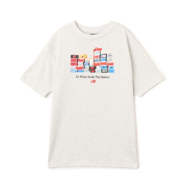 ZOZO問い合わせ番号:101929920ショップ:atmos pink，アトモスピンクブランド:New Balance，ニューバランス商品名:New Balance Boxes T-Shirt / ニューバランス ボックス Tシャツカテゴ...