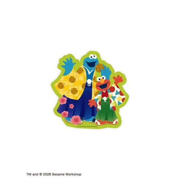 ZOZO問い合わせ番号:101930061ショップ:SESAME STREET MARKET，セサミストリートマーケットブランド:SESAME STREET，セサミストリート商品名:【NIPPON】キャラクターズ ステッカーカテゴリ:雑貨/...