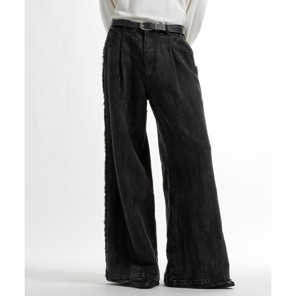 ZOZO問い合わせ番号:101930339ショップ:HARE，ハレブランド:HARE，ハレ商品名:SHADOW FADEデニムパンツ(HARE)カテゴリ:パンツ>デニムパンツブランド品番:634263素材:綿51%  ポリエステル33...