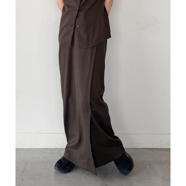 ZOZO問い合わせ番号:101930542ショップ:select MOCA，セレクトモカブランド:select MOCA by son，セレクトモカバイソン商品名:フロントタックIラインロングスカート【セットアップ対応】【by SON】カテ...