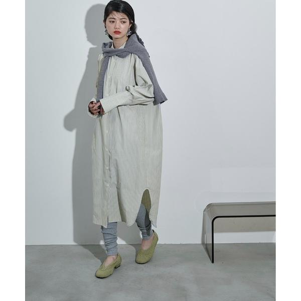 ZOZO問い合わせ番号:101930652ショップ:Auntie Rosa，アンティローザブランド:THE YOn，ザヨン商品名:ラウンドヘムストライプシャツワンピースカテゴリ:ワンピース/ドレス>シャツワンピースブランド品番:TY0...