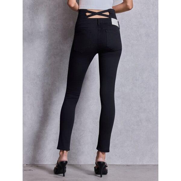 『タイムセール実施中』ZOZO問い合わせ番号:101930751ショップ:GYDA，ジェイダブランド:GYDA，ジェイダ商品名:ハイウエストウエストクロススキニーデニムパンツカテゴリ:パンツ>デニムパンツブランド品番:07261241...