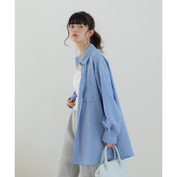 ZOZO問い合わせ番号:101930883ショップ:IF Div.，アイエフディビジョンブランド:REMOON，リムーン商品名:チェックオーバーサイズシャツカテゴリ:トップス>シャツ/ブラウスブランド品番:132261-126-001...