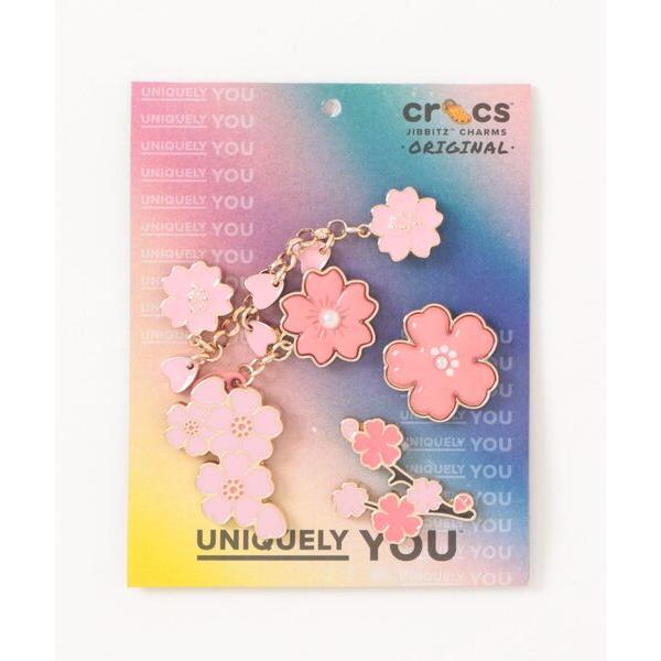 ZOZO問い合わせ番号:101931155ショップ:crocs，クロックスブランド:crocs，クロックス商品名:クロックス ブルーミング チェリーブロッサム 5 パック / crocs Blooming Cherry Blossom 5 ...