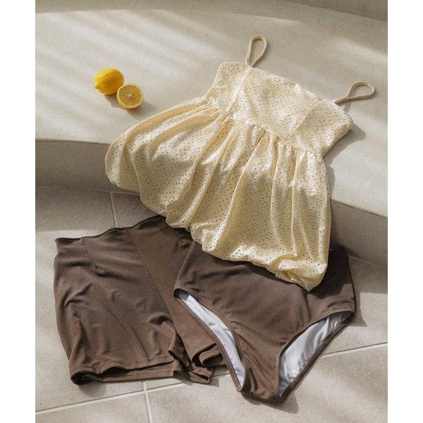 『タイムセール実施中』※このアイテムは返品・交換対象外商品です。ZOZO問い合わせ番号:101931172ショップ:titivate，ティティベイトブランド:titivate，ティティベイト商品名:バルーンペプラムビキニ/セット水着カテゴリ...